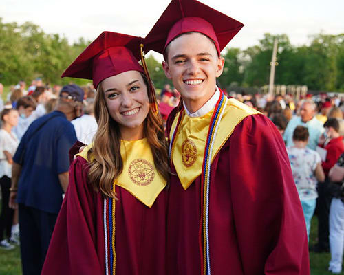 Spellman University Graduation Shirley & Tyler GRADUATION