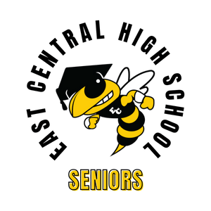 East Central Hornets Logo Hornet Mascot Pbis Posters