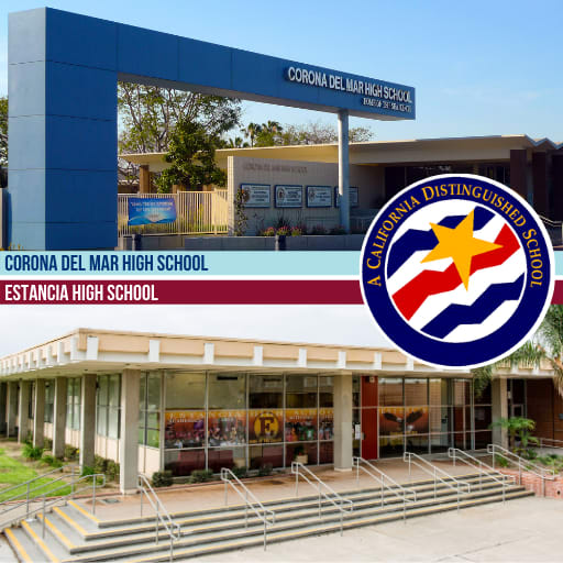 A California Distinguished School Logo Fullerton Joint Union High