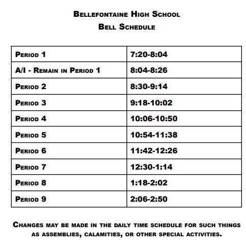 Aubrey High School Bell Schedule