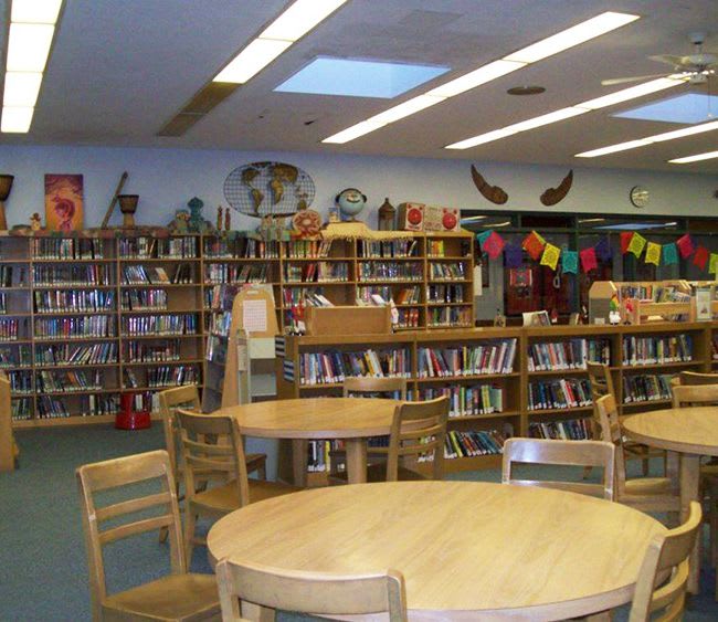 Middle School Library Library Oakdale Middle School