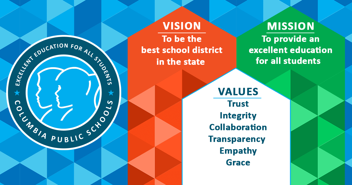 Vision, Mission, and Values | Columbia Public Schools