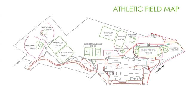 Akron University Map