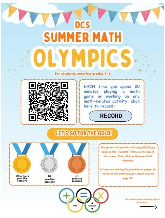 Summer Math Olympics 2025 - Durham Community School
