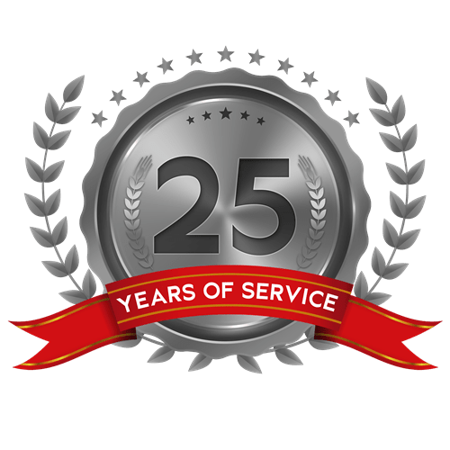 25 Years Of Service