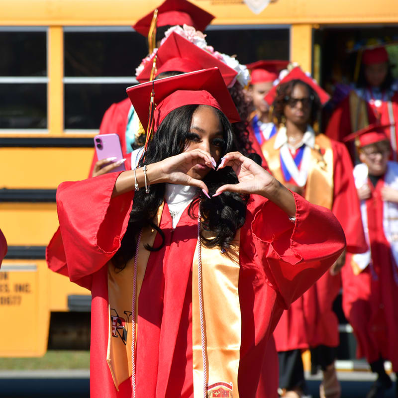 Charles Co. - North Point High School rules the world at graduation ...