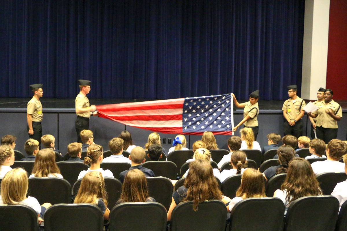 Students Delve into Flag Traditions & Protocols | In the News