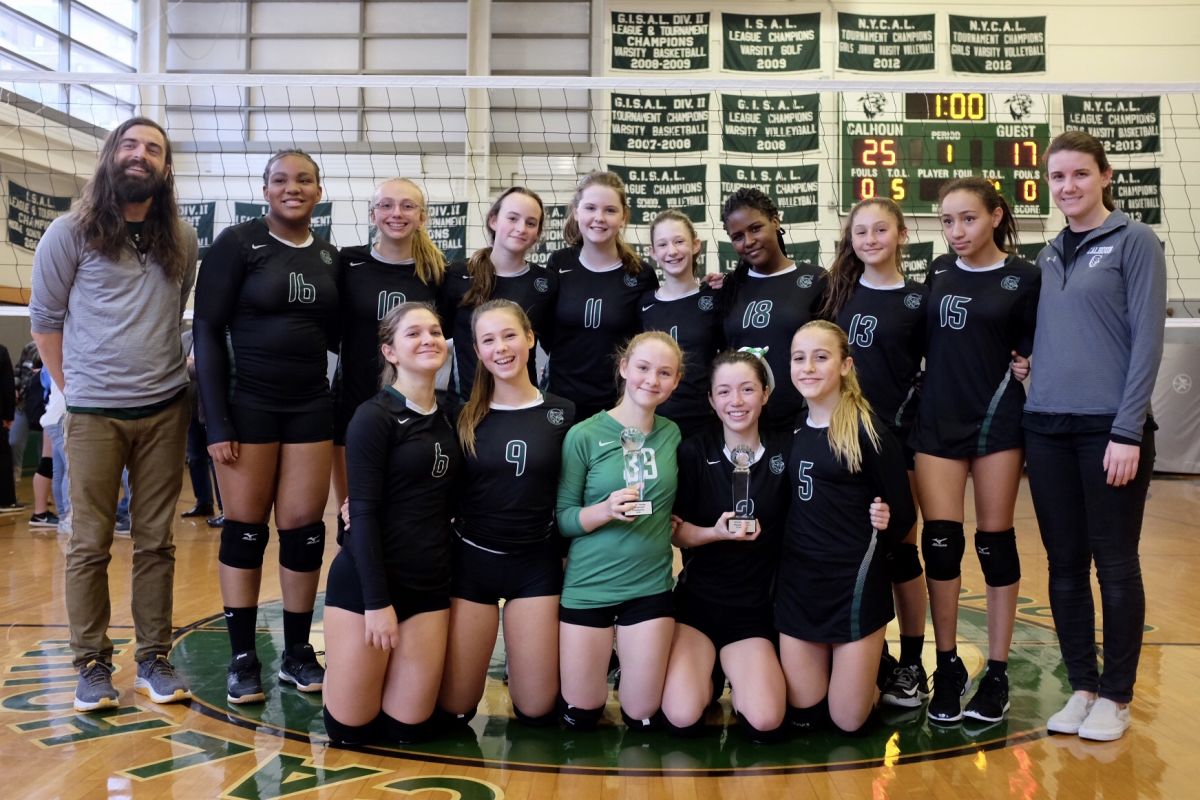 JV Volleyball Team Champs; Varsity Athletes Aim for Gold | [Linked ...
