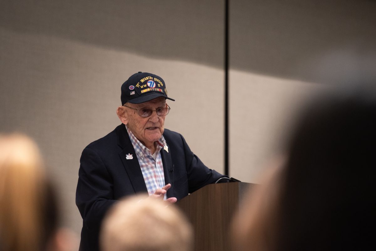 Concentration Camp Liberator Alan Moskin Spoke at Skeptics | Post