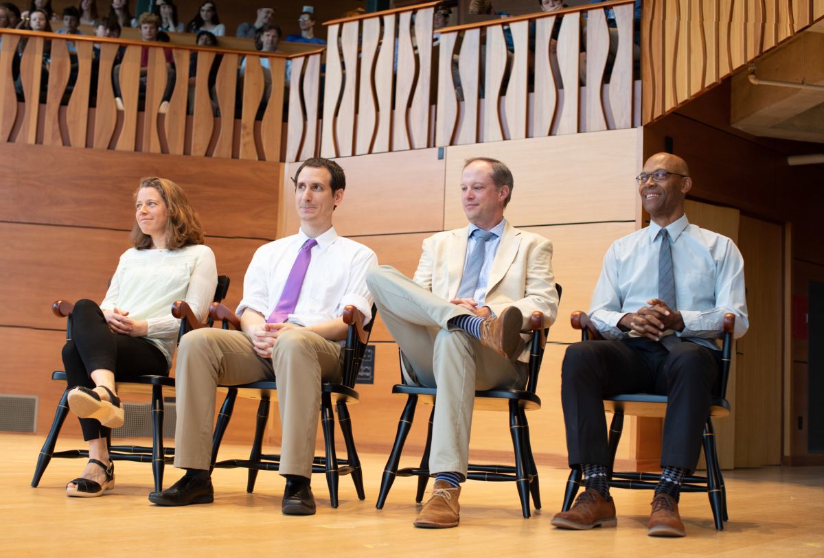 Four Faculty Honored with Endowed Teaching Chairs | Hotchkiss News