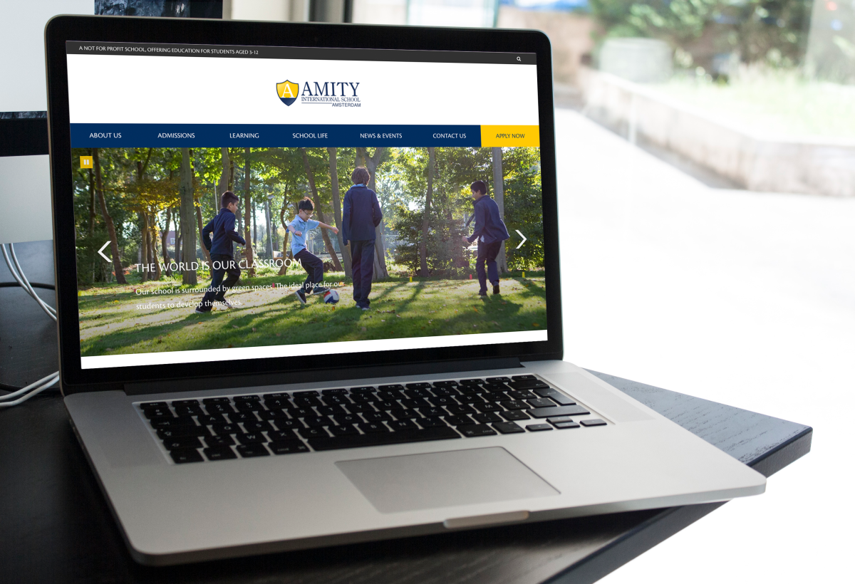 New School, New Website: Amity International School’s Bright Start and ...