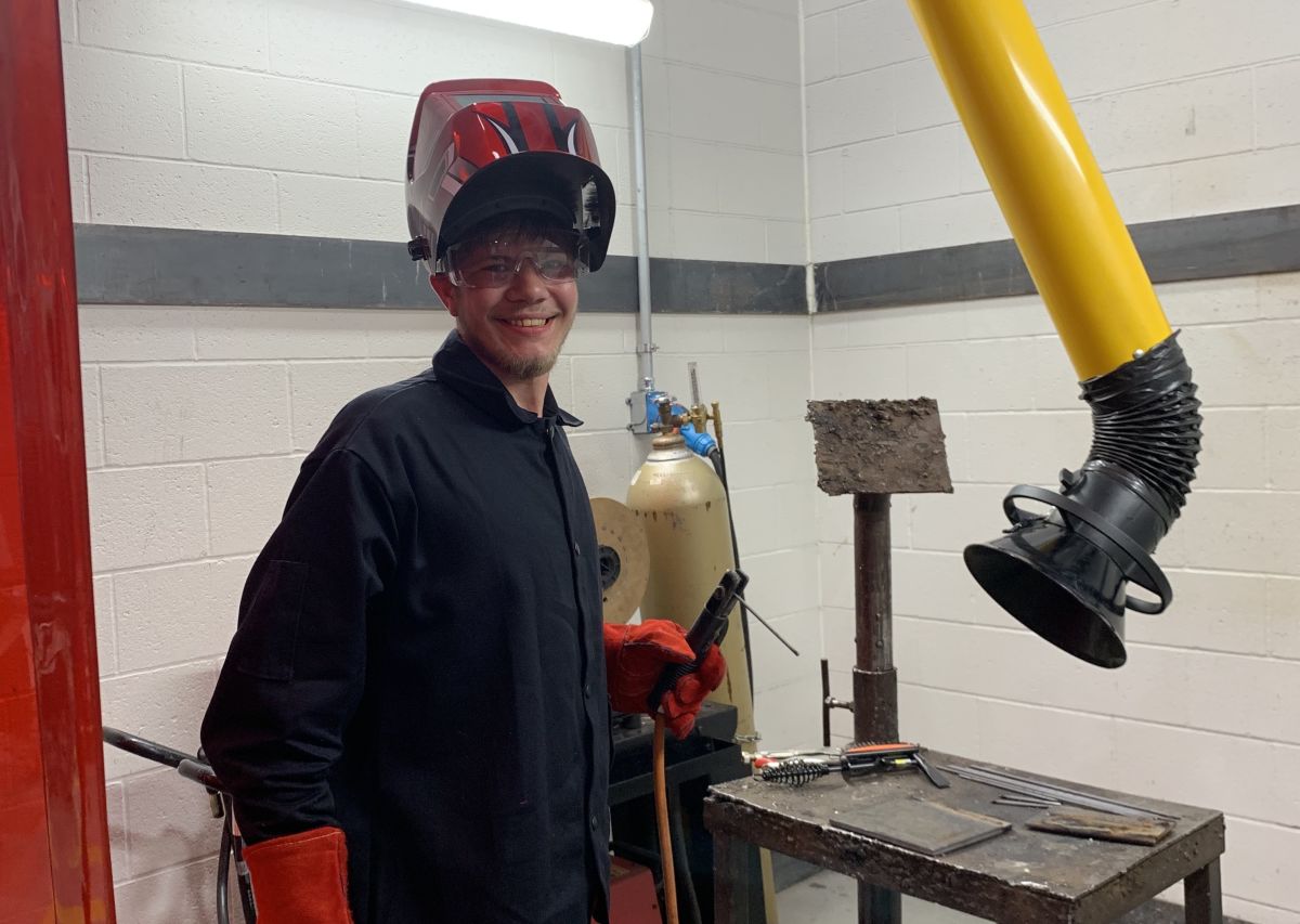 MNTC Welding Student Tyler Hall Earns $500 Scholarship | MNTC News ...
