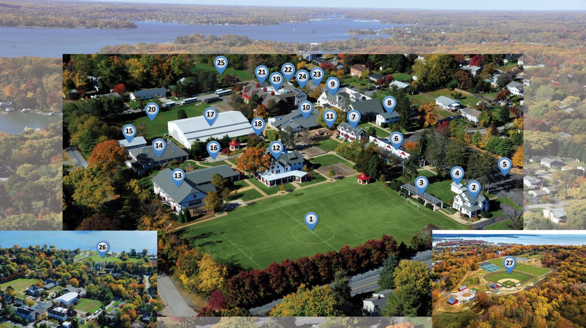 Campus Map | Key School in Annapolis, MD