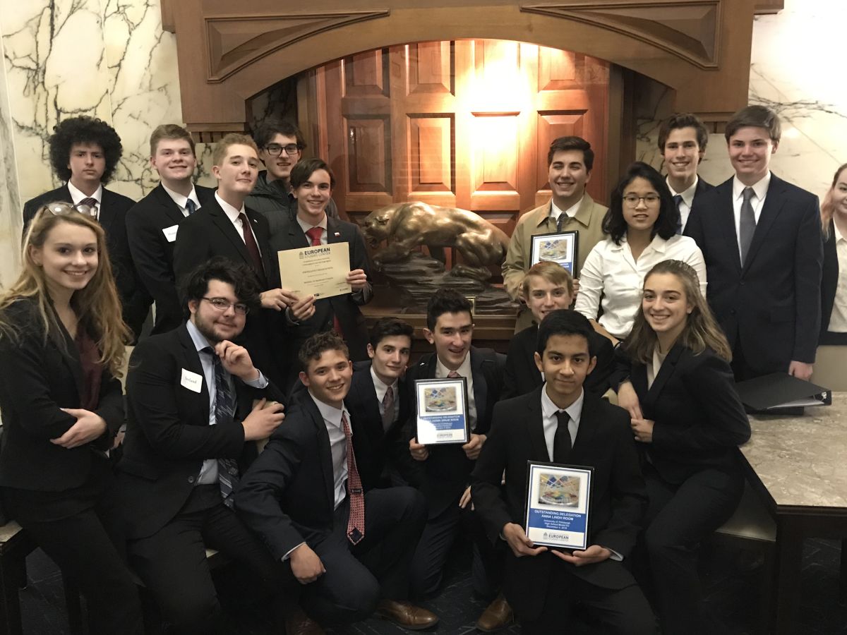 MUN Team Wins 1st Place At Pitt EU Competition | Details