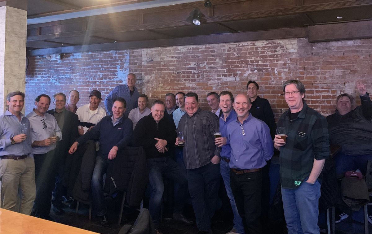 MBS Men Enjoy a Night Out in Morristown | Morristown Beard School News