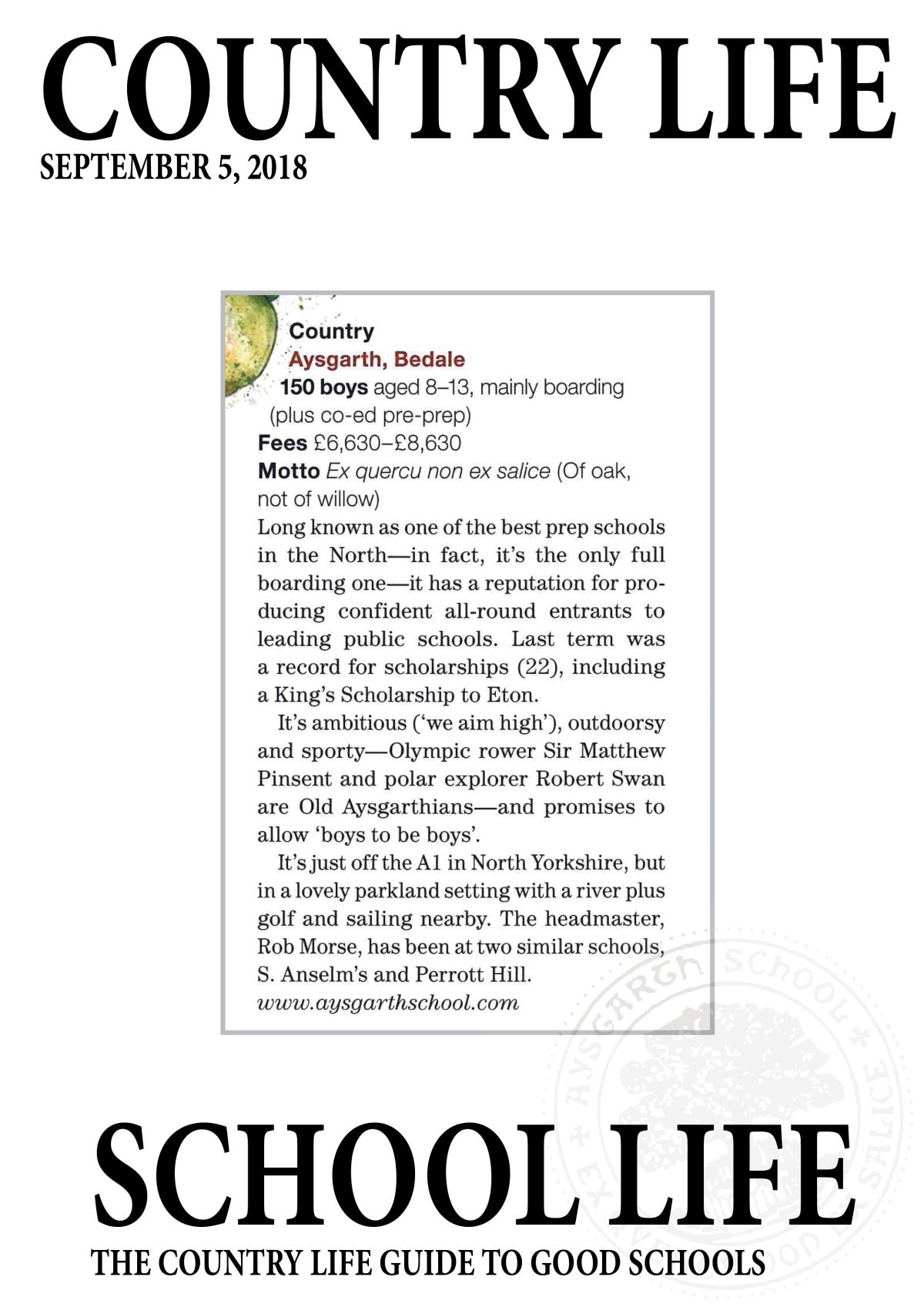 School Life | Media Article