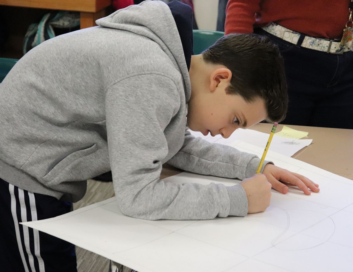 6th Grade Math Students Create Scale Drawings | Morristown Beard School ...