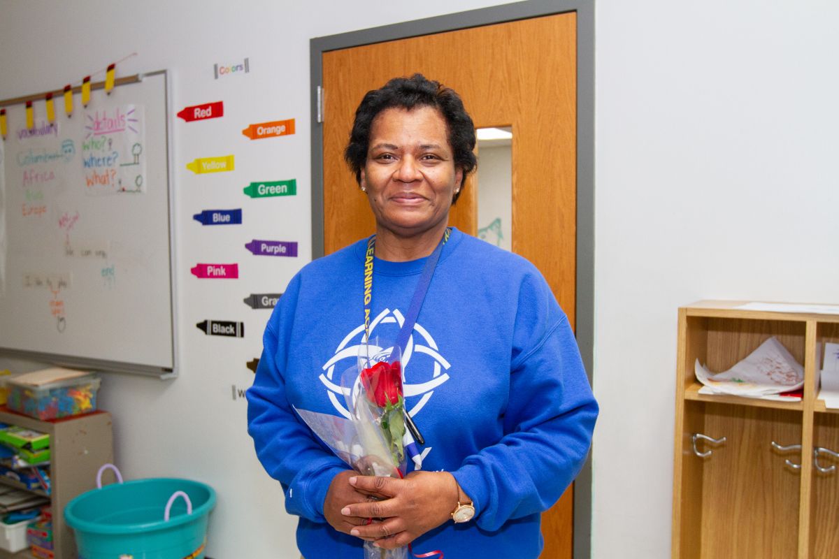 Teacher's Assistant Sharlene Johnson is a Support Employee of the Year ...