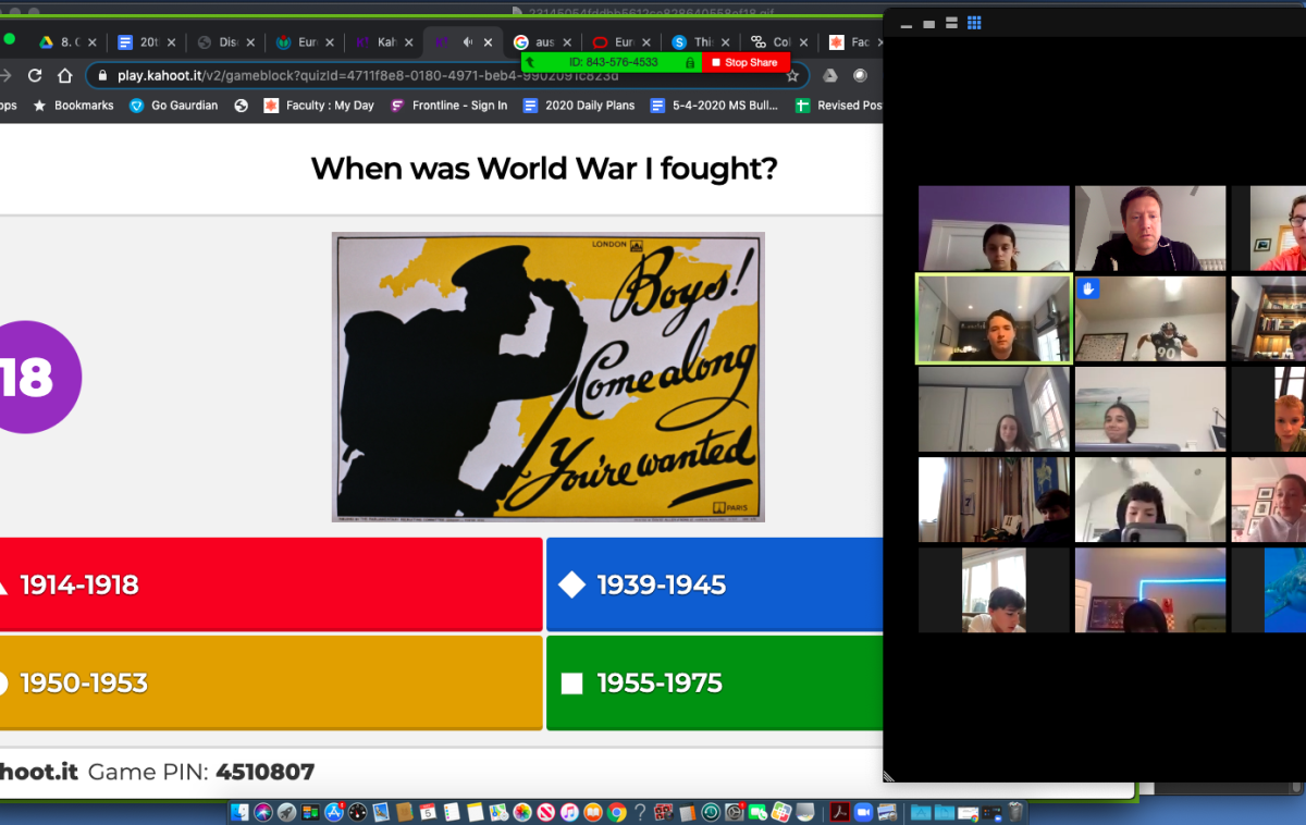 7th-Grade Students Continue to Learn American History During Distance ...