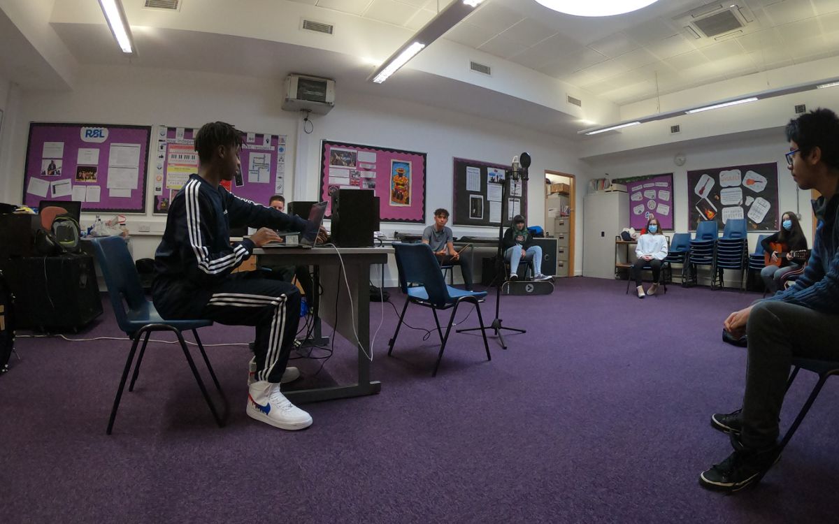 The stage is set as Oasis Academy Shirley Park students prepare to take ...