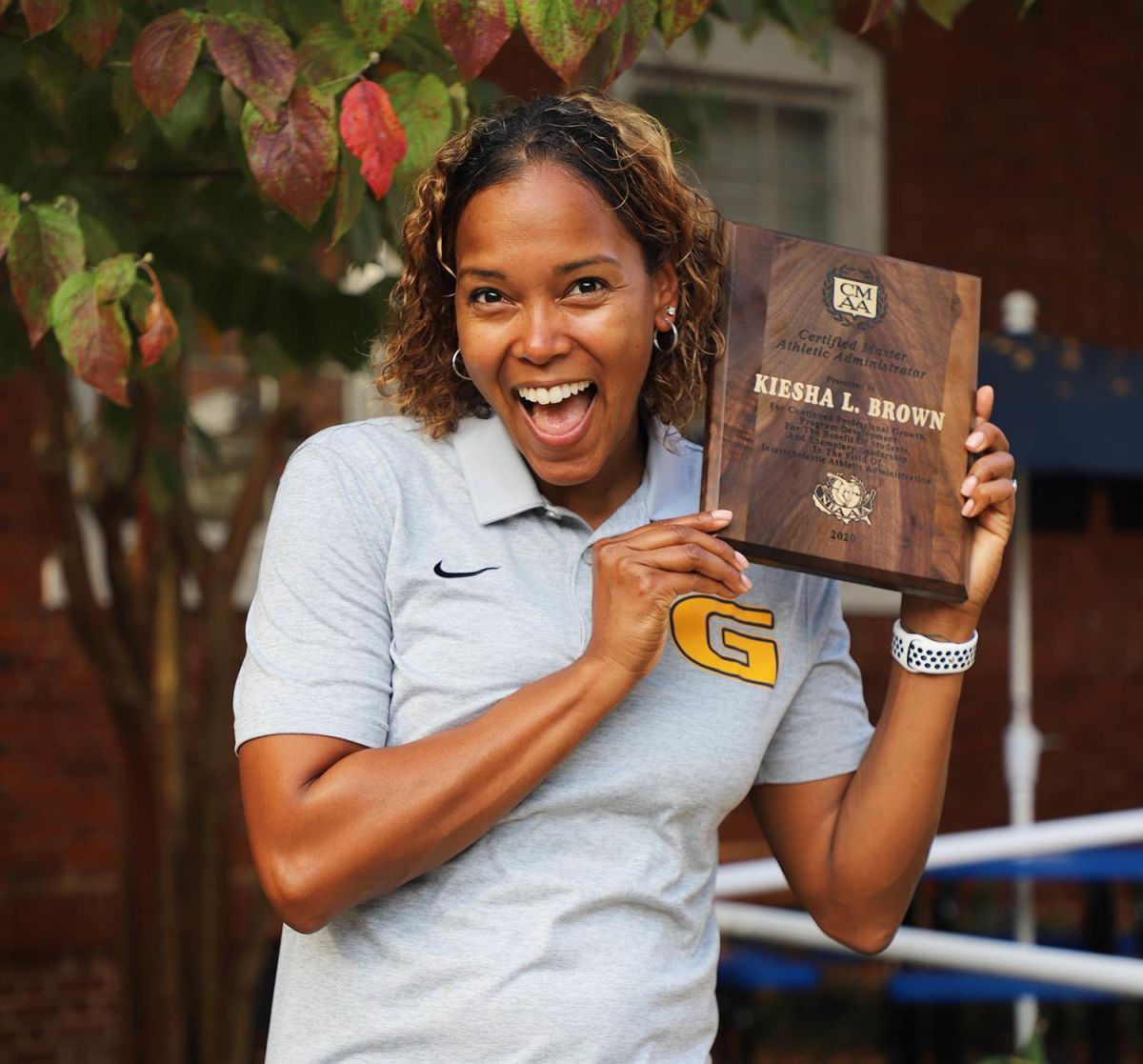 Kiesha Brown Named Certified Master Athletic Administrator | Post - The Galloway School