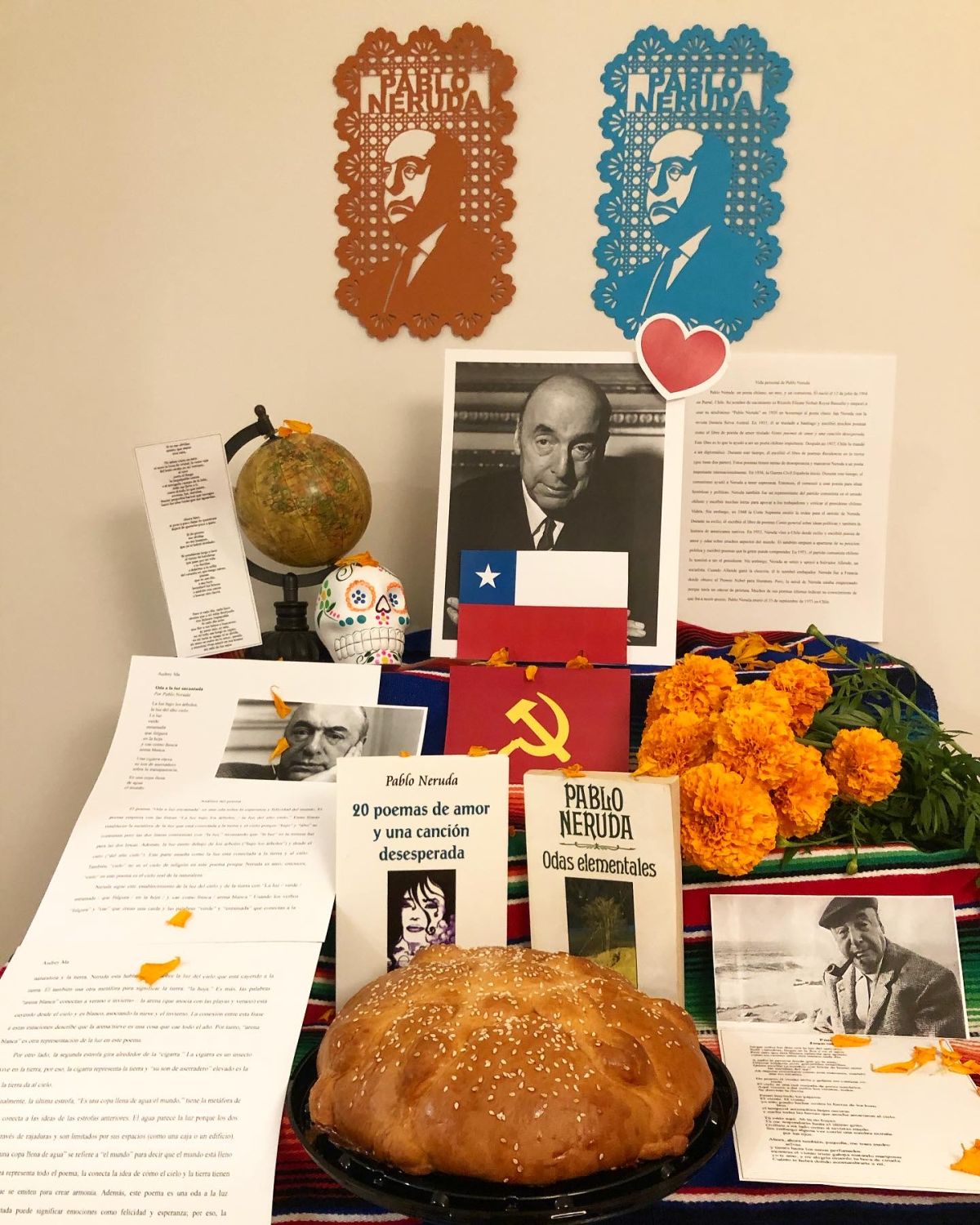 Students Celebrate Día de los Muertos, Designing Papel Picado ...