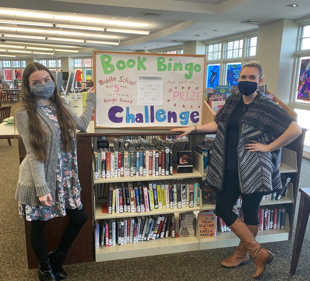 Library Launches Middle School Book Bingo | Morristown Beard School News