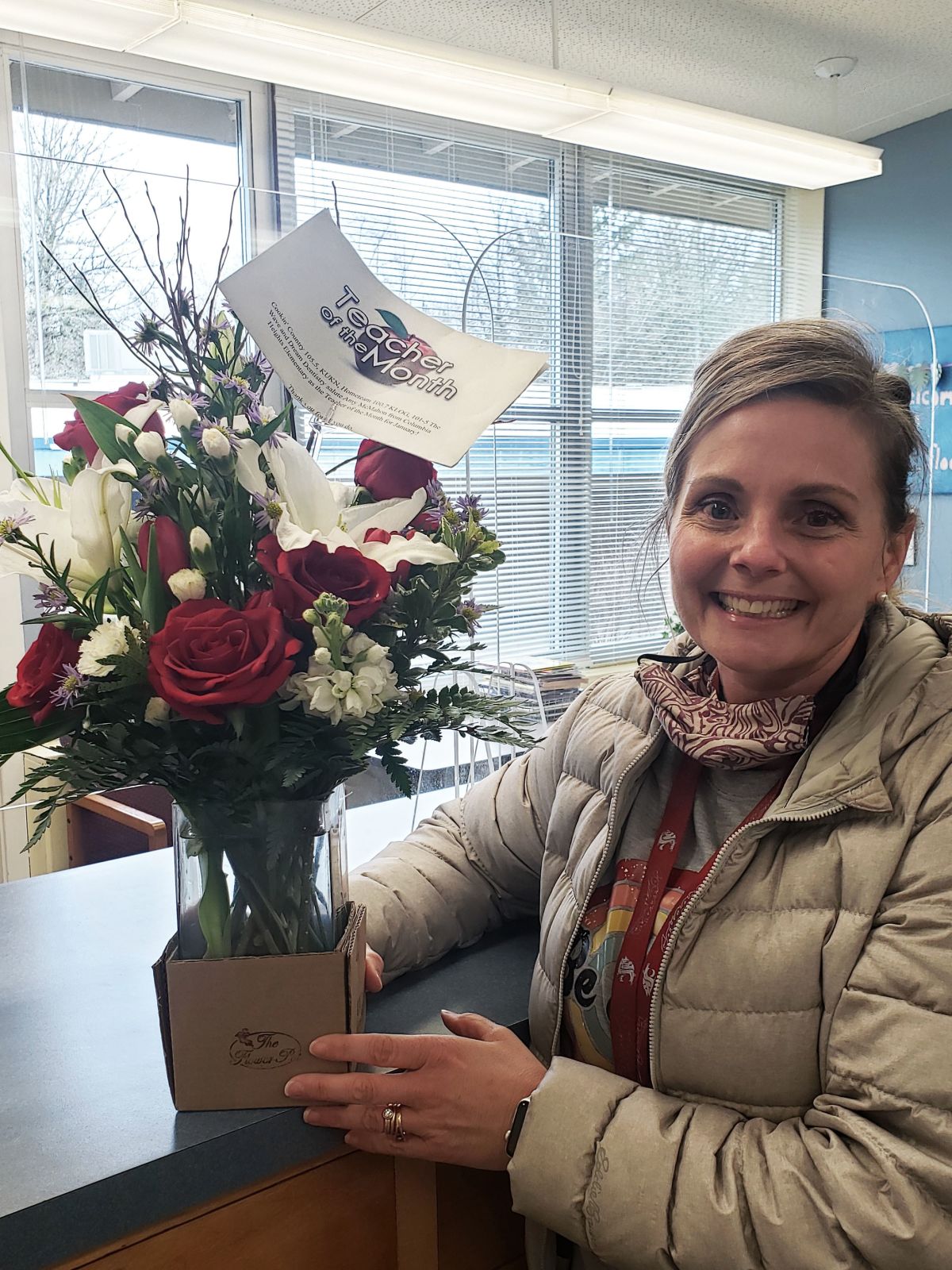 Mrs. McMahon Wins Cookin' Country's Teacher of the Month | Post Detail