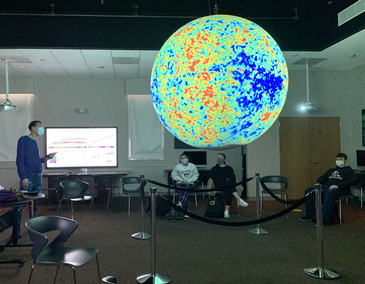 Astronomy Class Explores Universe with Science on a Sphere | Morristown ...