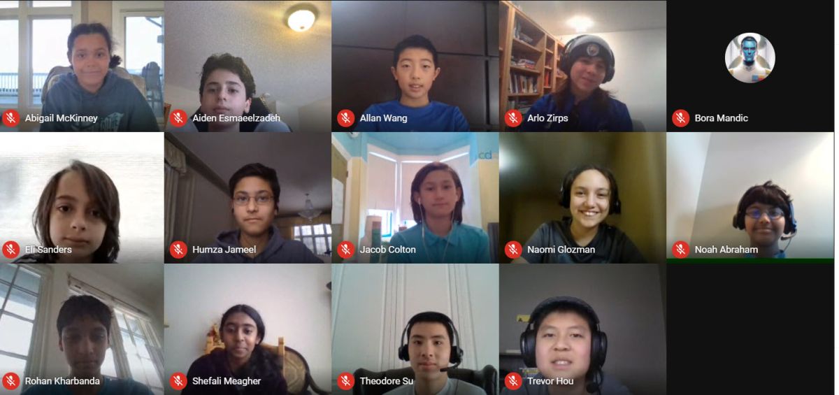 Middle School math team finish the Junior High Math League season in ...