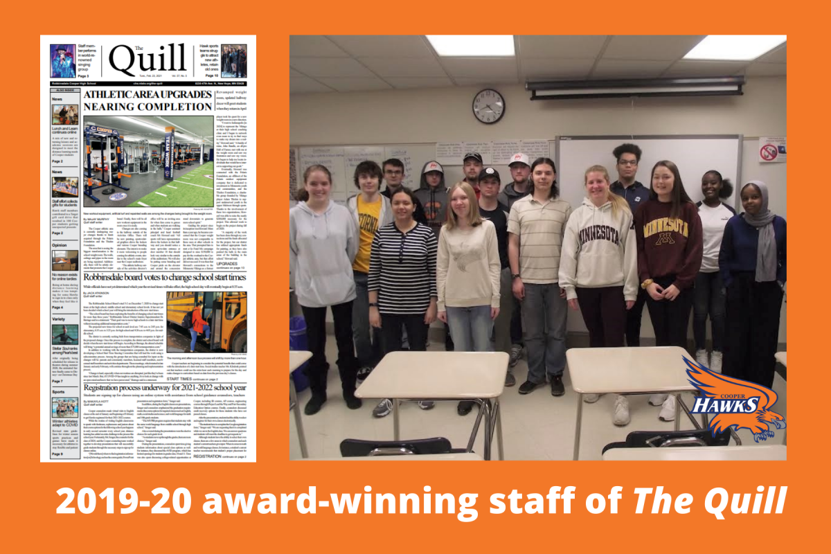 Cooper High School’s Student Newspaper ‘The Quill’ Earns State ...