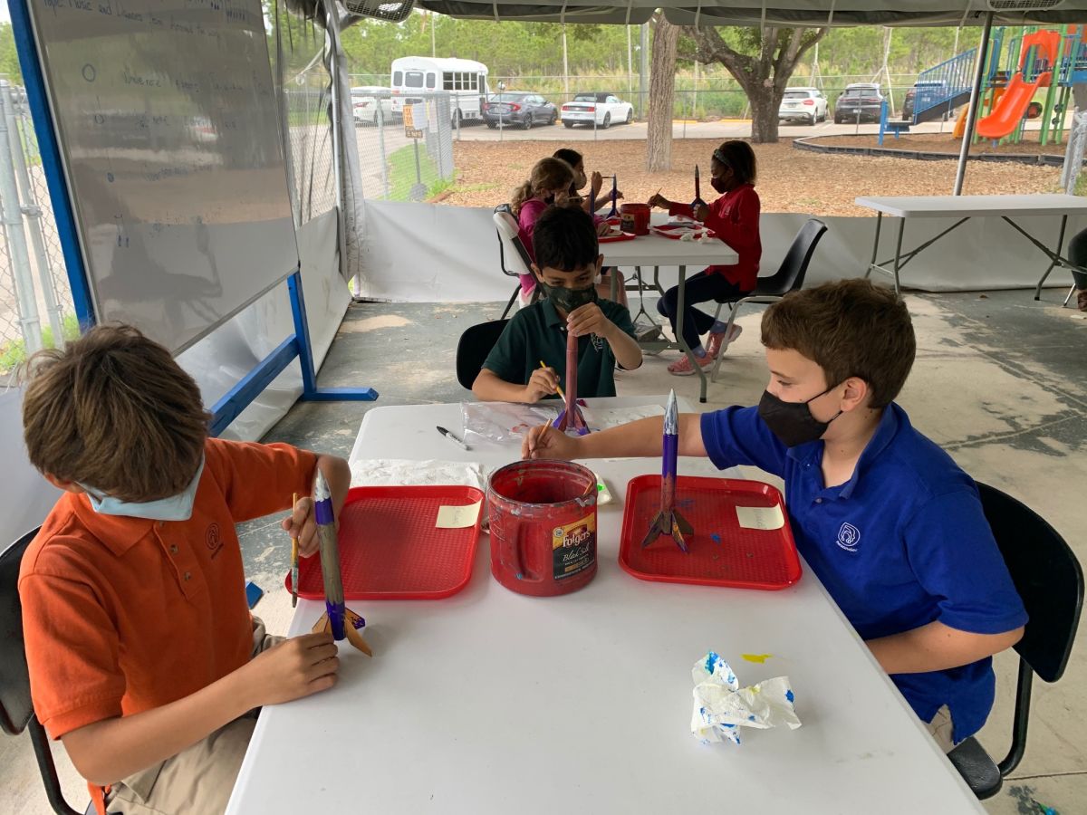 Fifth Graders Build Rockets | News Post - Alexander Montessori