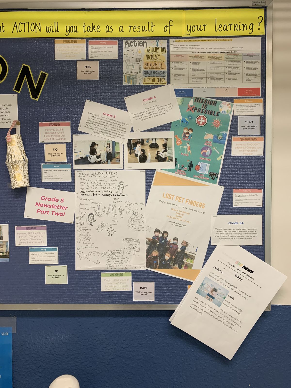 PYP Taking Action!!! | Setagaya