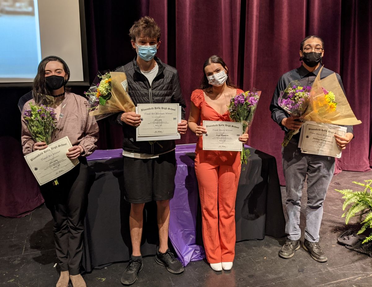 2021 Traub Art and Music Award Winners Announced! | News Post Page