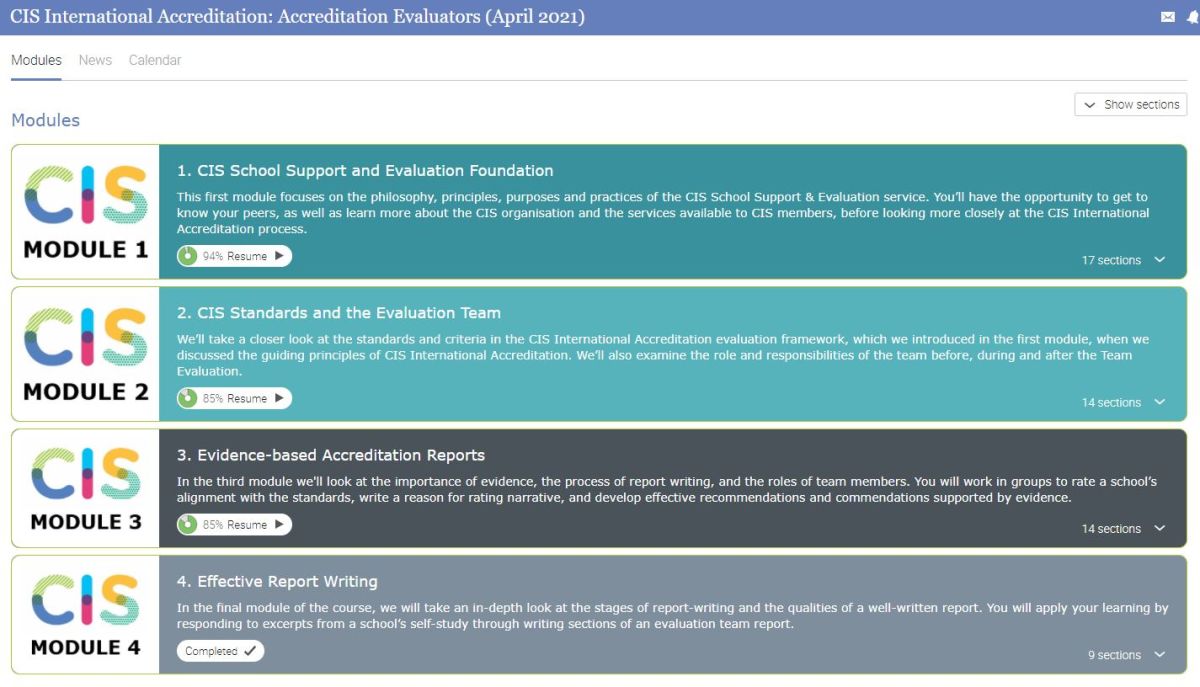 High quality learning at CIS | Perspectives Blog - CIS Council of ...