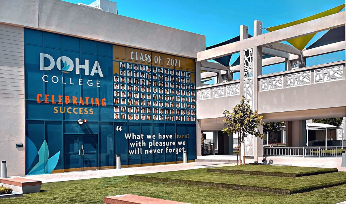 Doha College Al Wajba Campus unveils Graduates' Wall | Default blog page