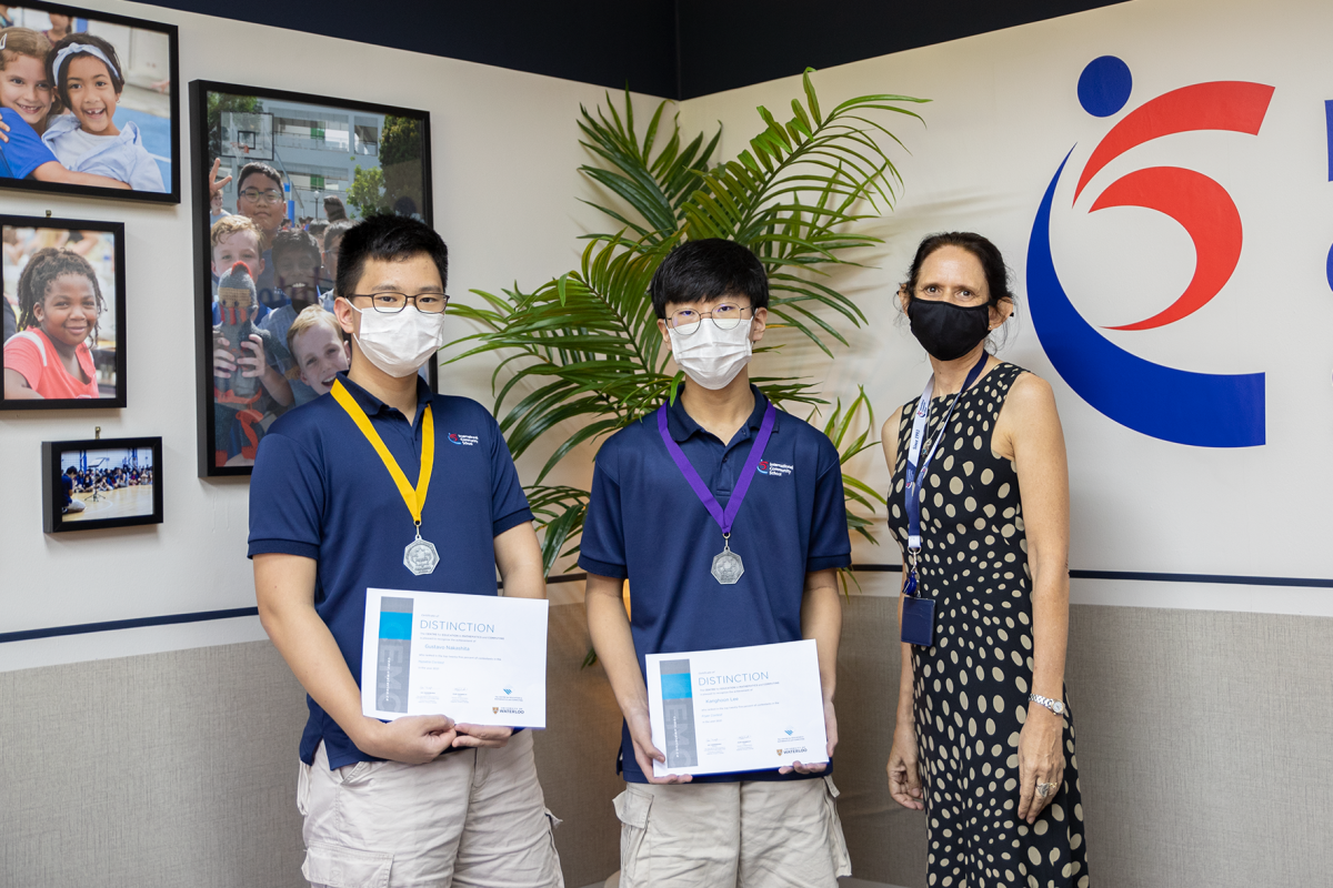 Top students take top 25% in global math competition | Post Details