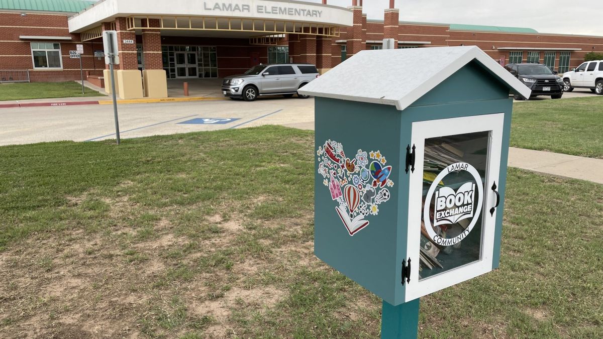 Little Lending Libraries at 5 San Angelo ISD Elementaries Inspire a ...