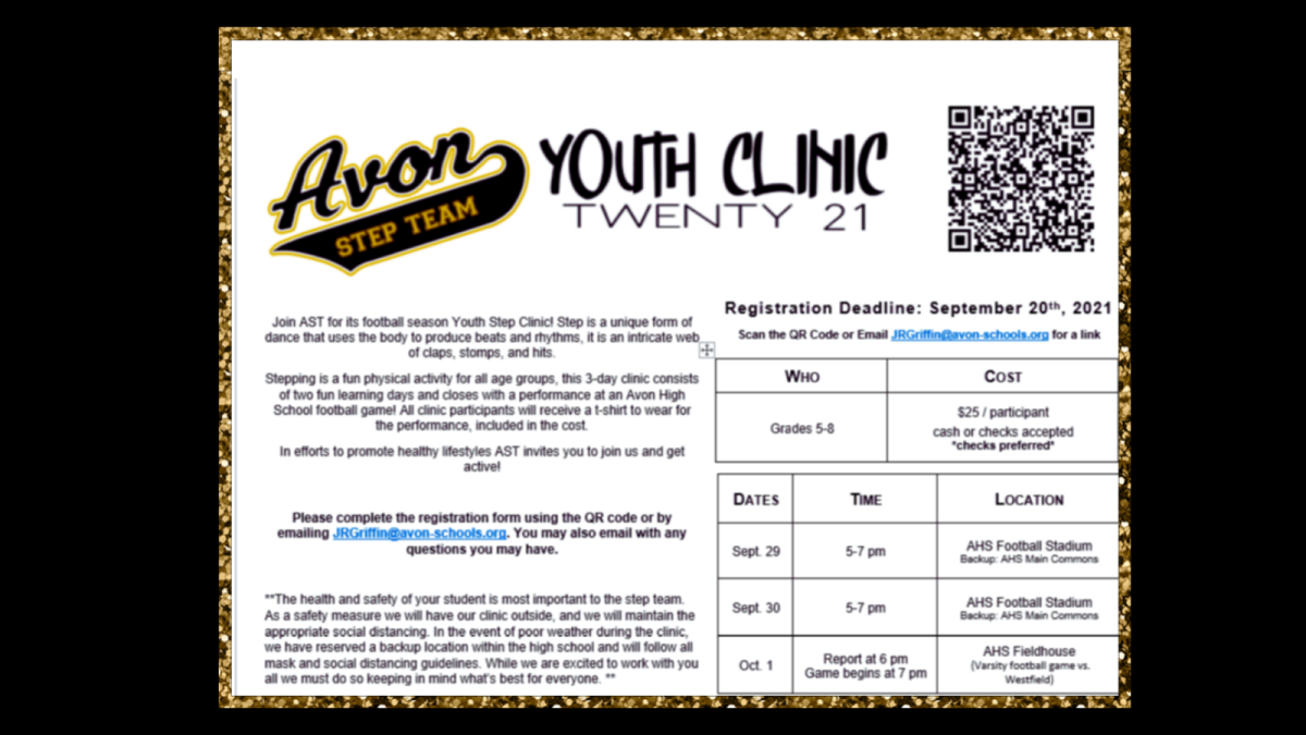 Avon Step Team Youth Clinic | AHS News & Updates