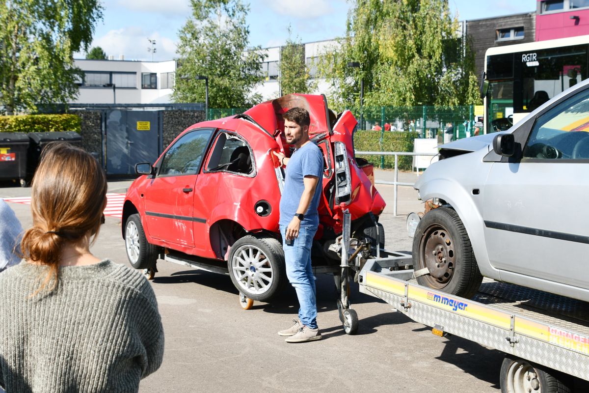 Driving home road safety message | New Stories