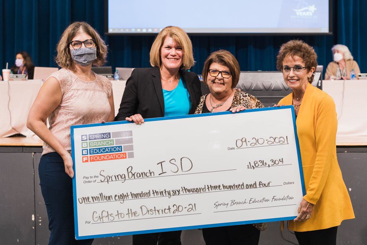 Seven years in a row! Spring Branch Education Foundation presents ...