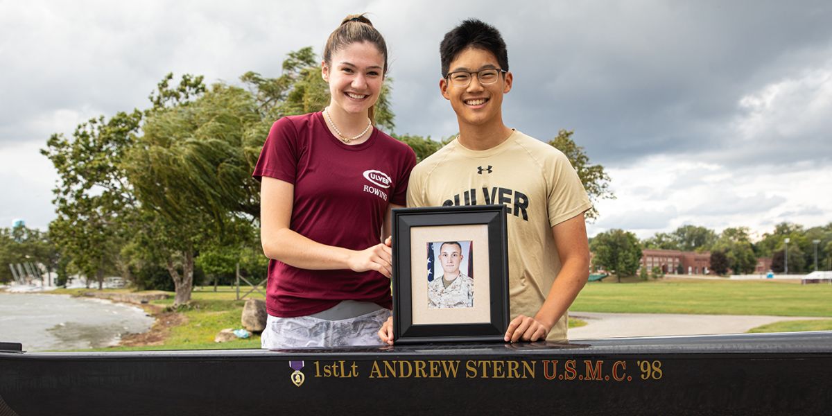 Two receive 1st Lt. Andrew K. Stern award | News Posts Details Page