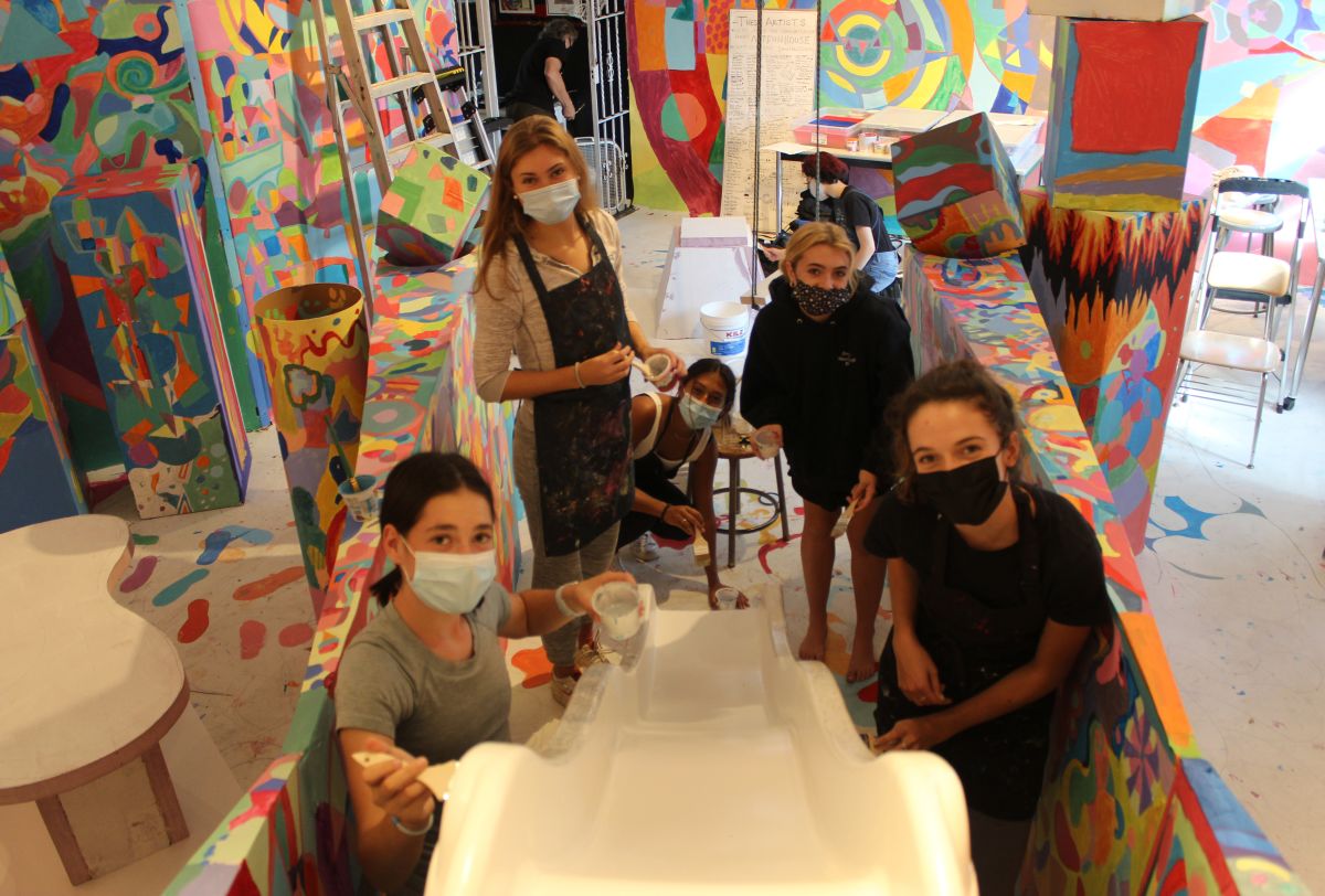 Student-Created Art Installation Takes Over Gallery | Article