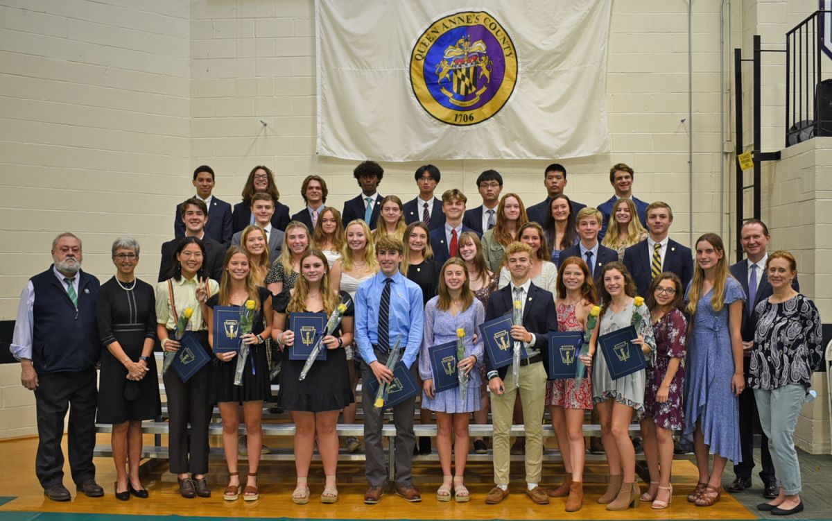 Gunston Welcomes 35 Students to the National Honor Society | Student ...