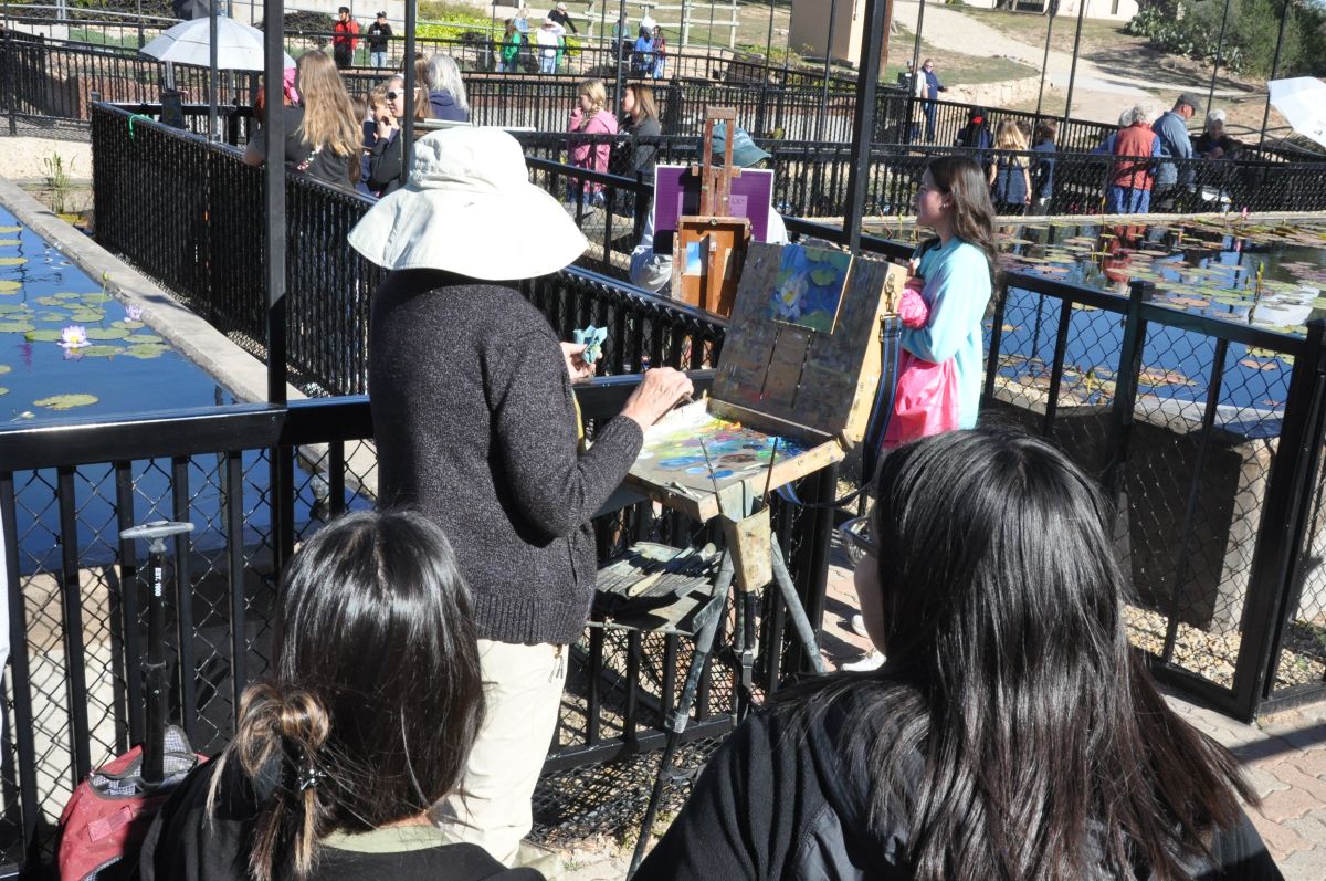 En Plein Air Artists Bring Art to Life for SAISD Students | News Item ...
