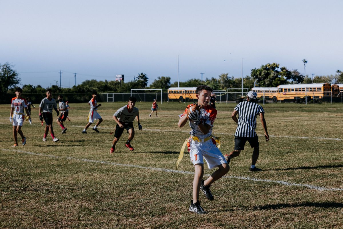 Undefeated Mighty Rockets Flag Football Team Statebound | News Full View