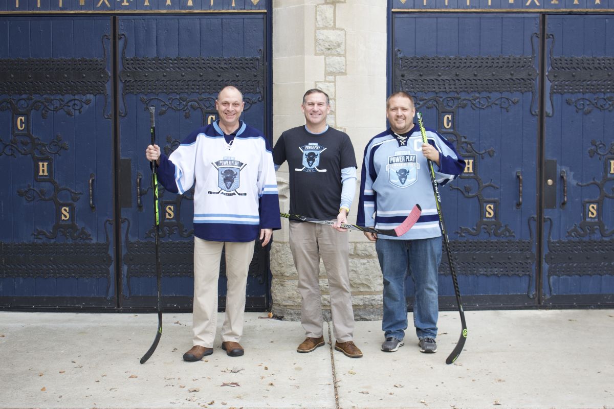 A Power Play for Others: Three CHS grads skating in marathon hockey ...