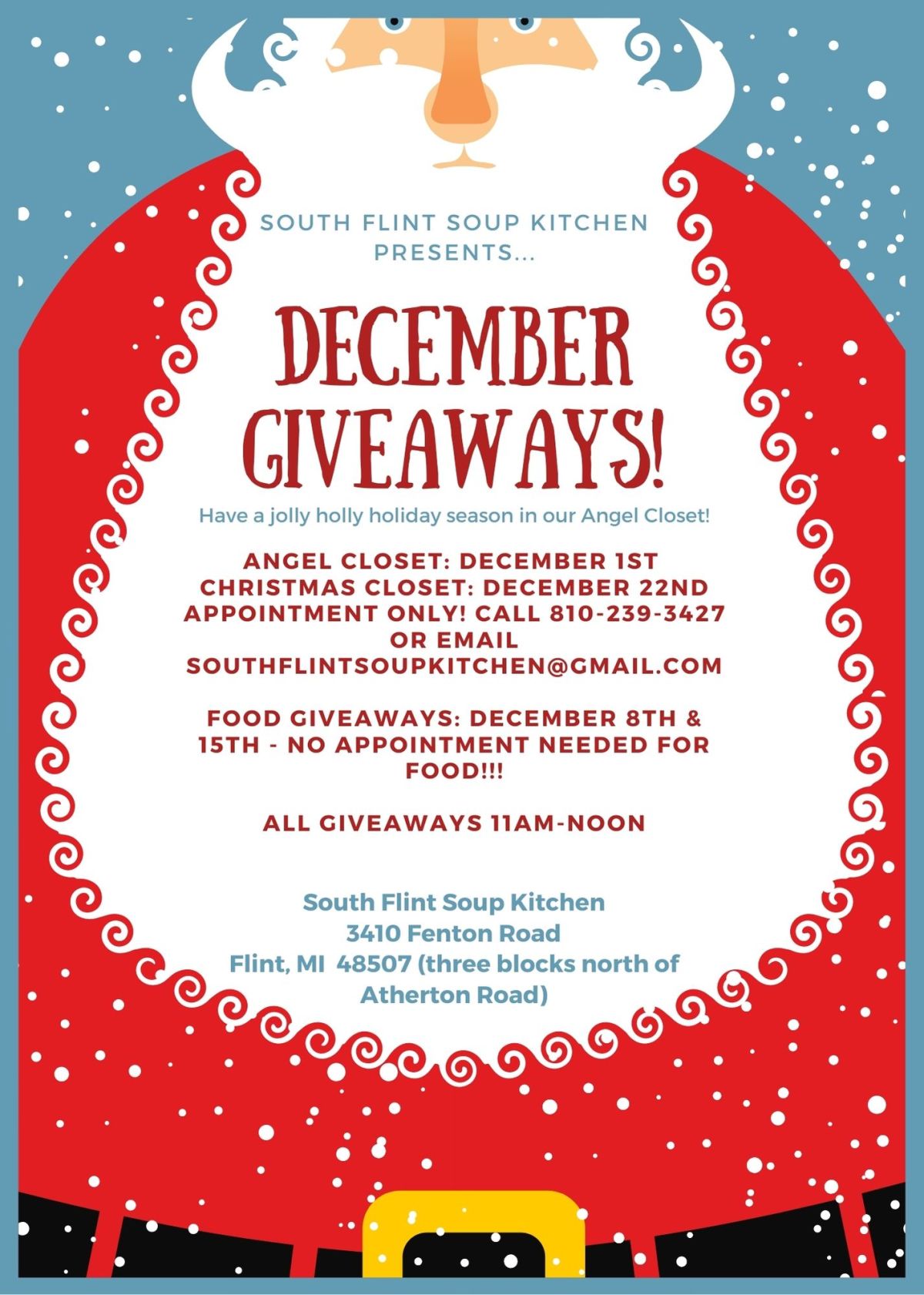 December Giveaways! December 1st & December 22nd | News Details