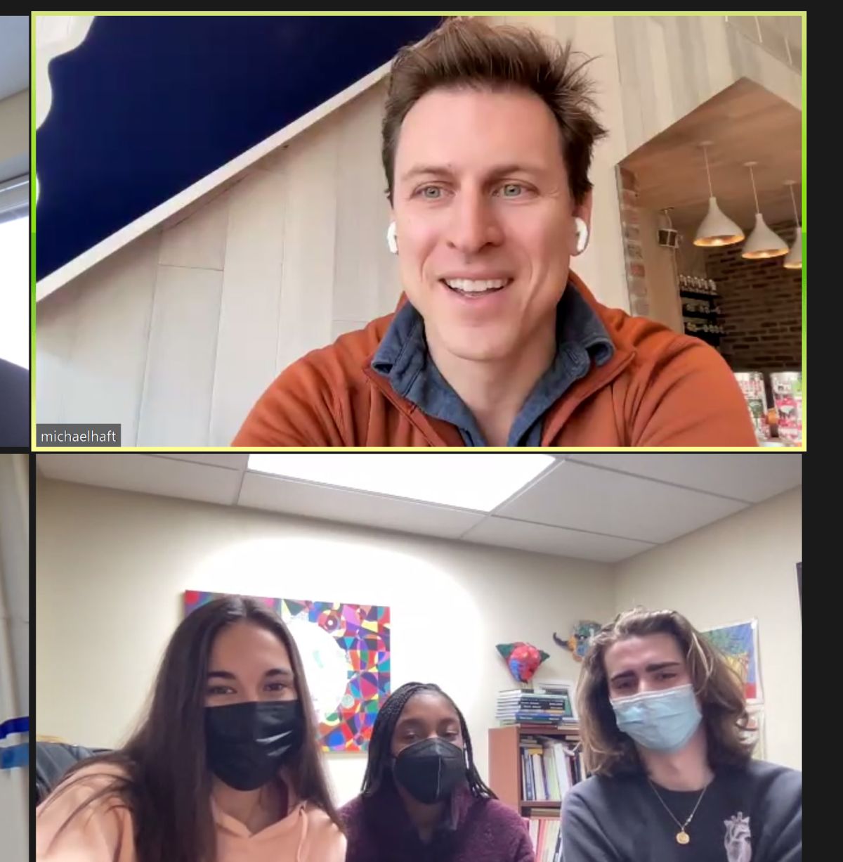 Michael Haft ’05 : Courage, Coffee, and Connectedness | News Details