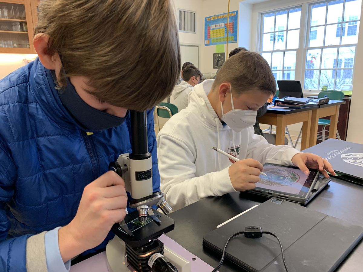 7th Grade Science Students Get a Closer Look at Cells | Morristown ...